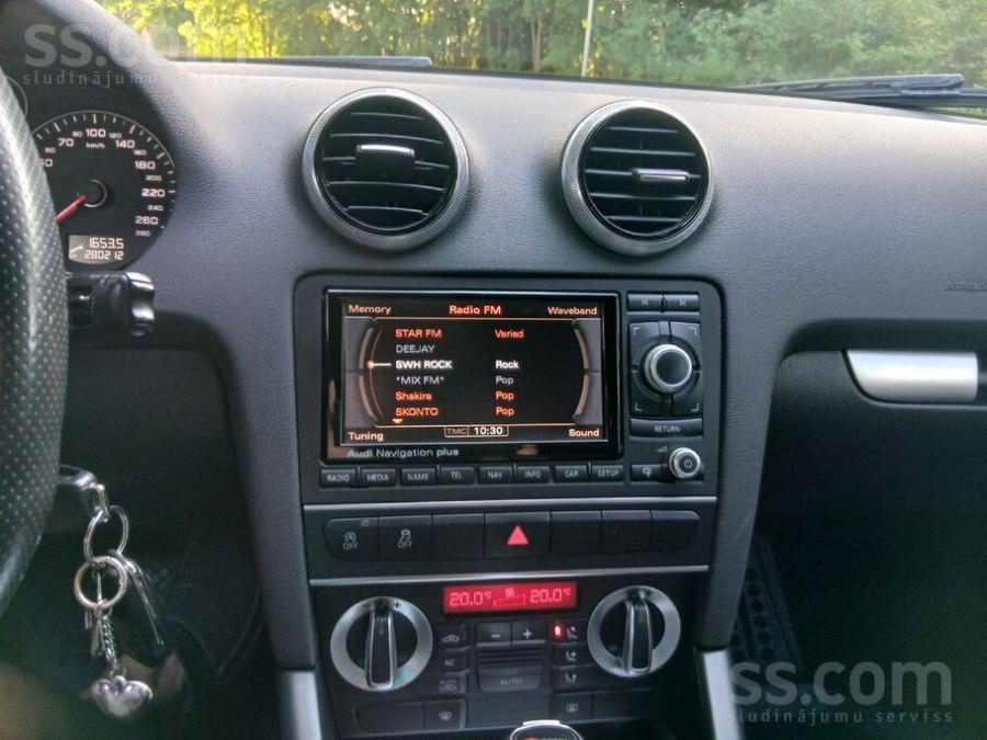White Audi A3 2012 in Ogre, with an engine capacity of 1.60 L and mileage of 280 thousand km for 7800 €, photo 25 on AUTOMOTO.COM.LV