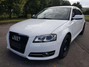 Balts Audi A3 2012 Šauļi, ar dzinēja tilpumu 1.60 L un nobraukumu 214 tūkst. km par 3200 €, foto  vietnē AUTOMOTO.COM.LV
