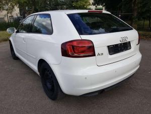 Balts Audi A3 2012 Šauļi, ar dzinēja tilpumu 1.60 L un nobraukumu 214 tūkst. km par 3200 €, foto 7 vietnē AUTOMOTO.COM.LV