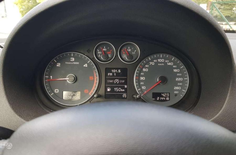 Balts Audi A3 2012 Šauļi, ar dzinēja tilpumu 1.60 L un nobraukumu 214 tūkst. km par 3200 €, foto 11 vietnē AUTOMOTO.COM.LV