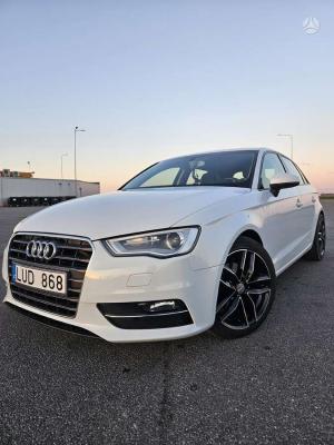 Balts Audi A3 2013 Marijampole, ar dzinēja tilpumu 1.60 L un nobraukumu 262 tūkst. km par 7300 €, foto  vietnē AUTOMOTO.COM.LV