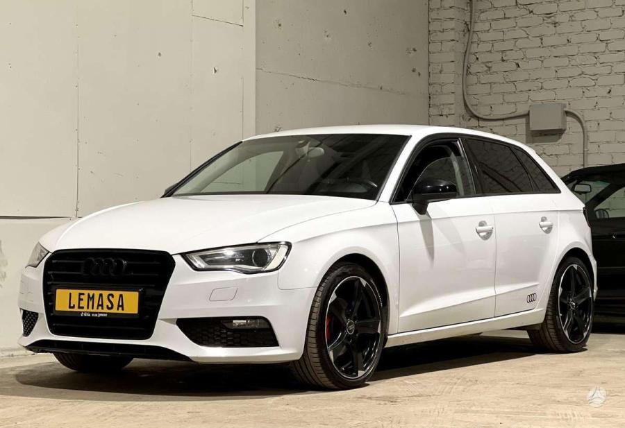 White Audi A3 2013 in Klaipeda, with an engine capacity of 1.97 L and mileage of 247 thousand km for 9999 €, photo 1 on AUTOMOTO.COM.LV
