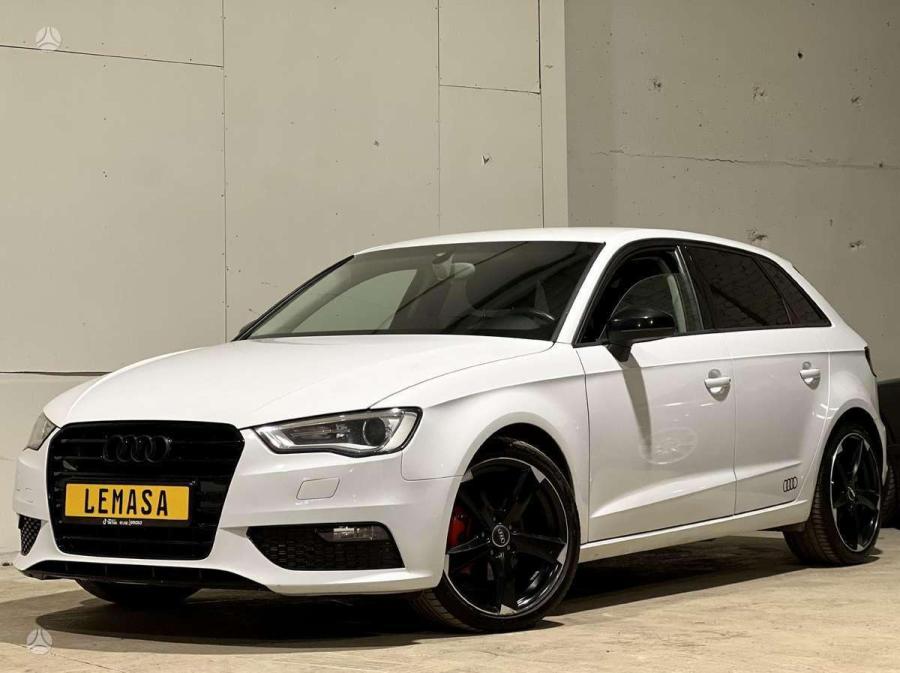 White Audi A3 2013 in Klaipeda, with an engine capacity of 1.97 L and mileage of 247 thousand km for 9999 €, photo 10 on AUTOMOTO.COM.LV