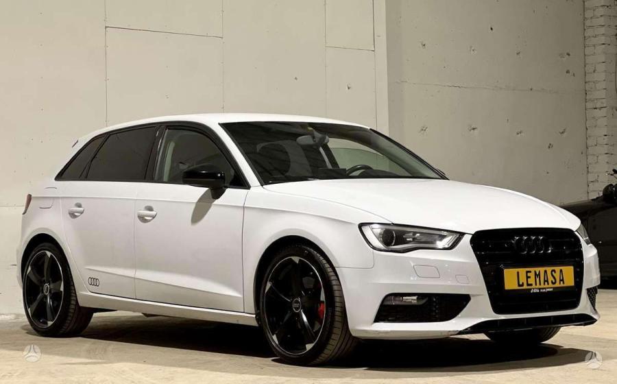 White Audi A3 2013 in Klaipeda, with an engine capacity of 1.97 L and mileage of 247 thousand km for 9999 €, photo 15 on AUTOMOTO.COM.LV