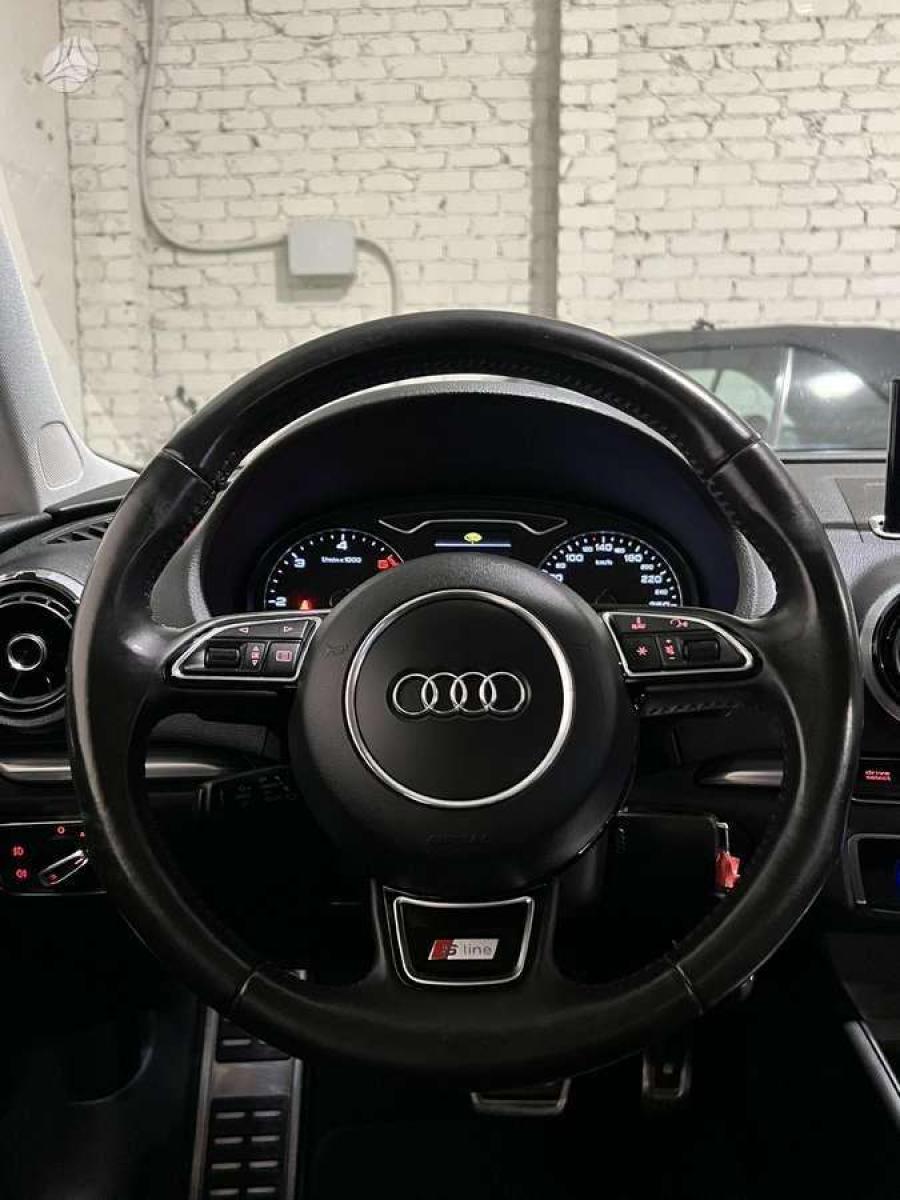 White Audi A3 2013 in Klaipeda, with an engine capacity of 1.97 L and mileage of 247 thousand km for 9999 €, photo 31 on AUTOMOTO.COM.LV