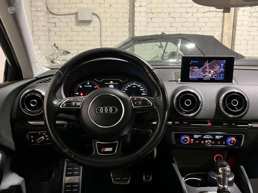 White Audi A3 2013 in Klaipeda, with an engine capacity of 1.97 L and mileage of 247 thousand km for 9999 €, photo 5 on AUTOMOTO.COM.LV