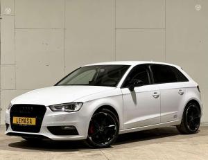White Audi A3 2013 in Klaipeda, with an engine capacity of 1.97 L and mileage of 247 thousand km for 9999 €, photo 9 on AUTOMOTO.COM.LV