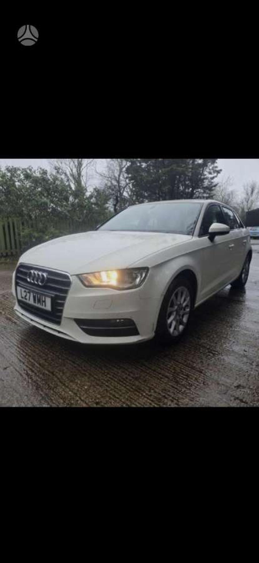 White Audi A3 2013 in Siauliai, with an engine capacity of 1.39 L and mileage of 199 thousand km for 2999 €, photo 1 on AUTOMOTO.COM.LV