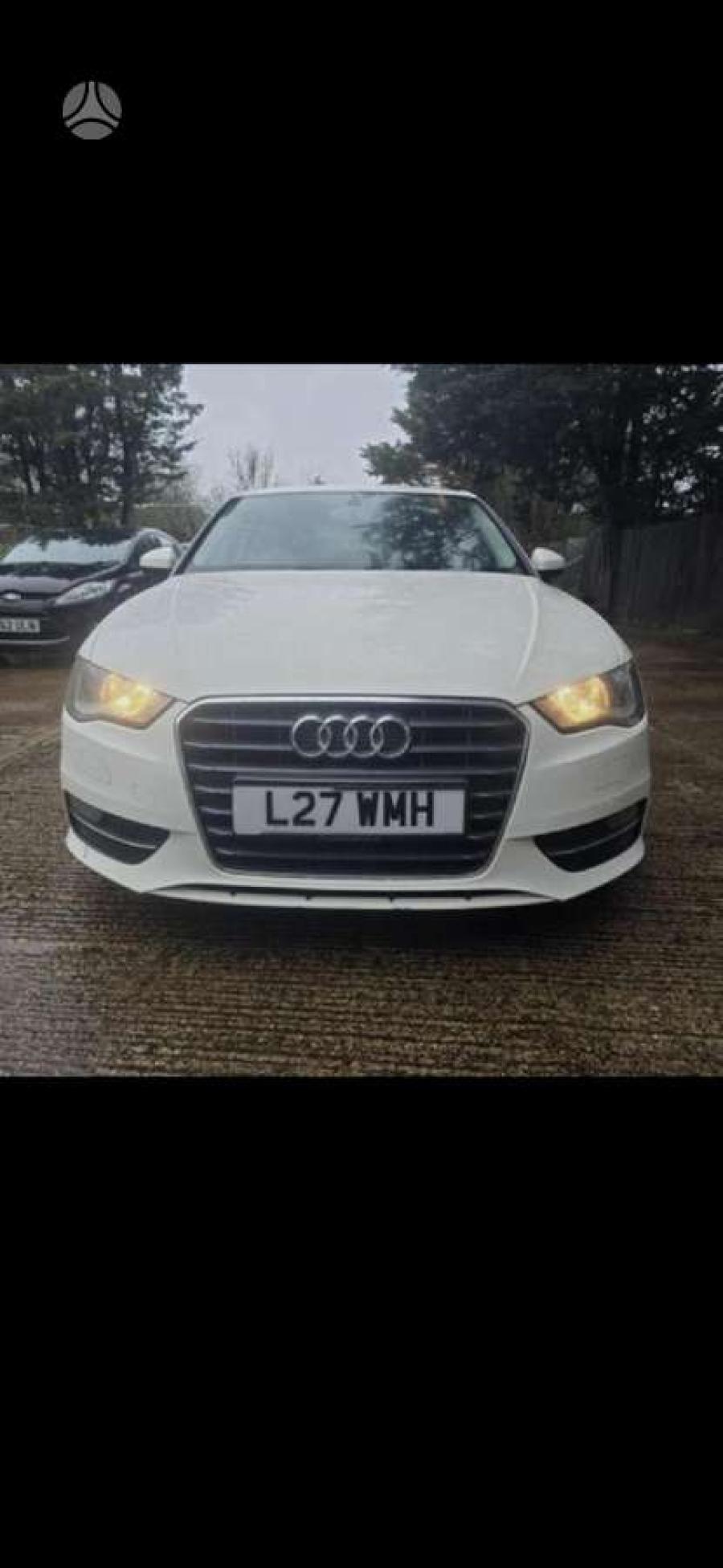 White Audi A3 2013 in Siauliai, with an engine capacity of 1.39 L and mileage of 199 thousand km for 2999 €, photo 2 on AUTOMOTO.COM.LV