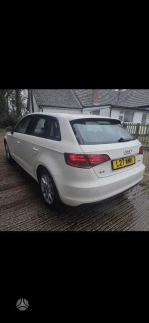 White Audi A3 2013 in Siauliai, with an engine capacity of 1.39 L and mileage of 199 thousand km for 2999 €, photo 4 on AUTOMOTO.COM.LV