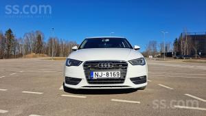 White Audi A3 2013 in Cesis, with an engine capacity of 2.00 L and mileage of 410 thousand km for 6954 €, photo 5 on AUTOMOTO.COM.LV
