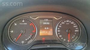 White Audi A3 2013 in Cesis, with an engine capacity of 2.00 L and mileage of 410 thousand km for 6954 €, photo 8 on AUTOMOTO.COM.LV