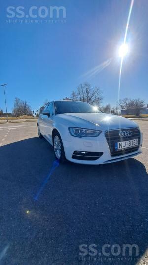 White Audi A3 2013 in Cesis, with an engine capacity of 2.00 L and mileage of 410 thousand km for 6954 €, photo 11 on AUTOMOTO.COM.LV