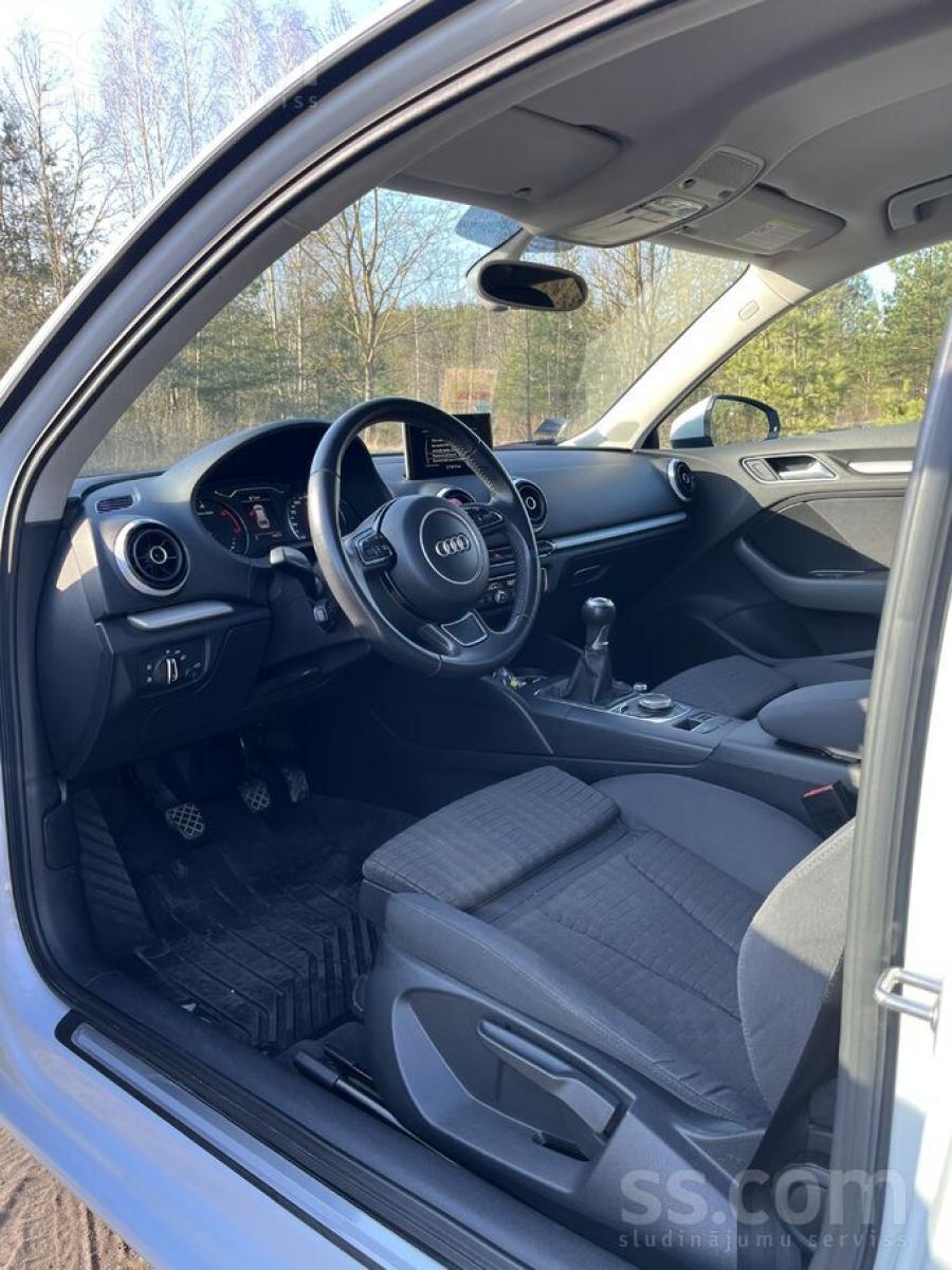 Balts Audi A3 2013 Rīga, ar dzinēja tilpumu 1.60 L un nobraukumu 252 tūkst. km par 7500 €, foto 8 vietnē AUTOMOTO.COM.LV