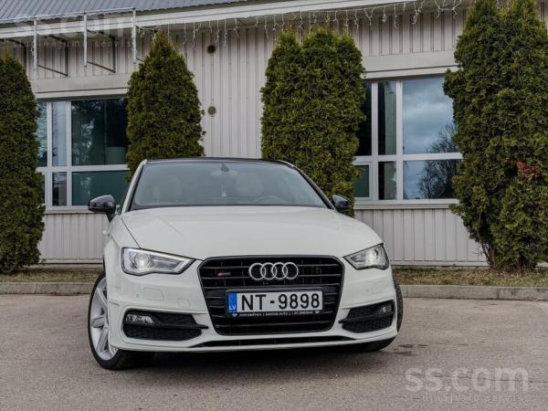 White Audi A3 2013 in Daugavpils, with an engine capacity of 1.40 L and mileage of 223 thousand km for 10000 €, photo 1 on AUTOMOTO.COM.LV