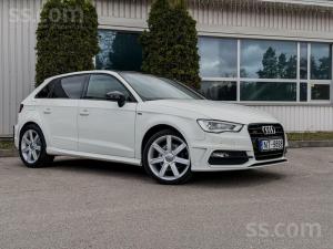 White Audi A3 2013 in Daugavpils, with an engine capacity of 1.40 L and mileage of 223 thousand km for 10000 €, photo 4 on AUTOMOTO.COM.LV
