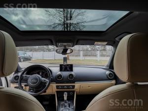 White Audi A3 2013 in Daugavpils, with an engine capacity of 1.40 L and mileage of 223 thousand km for 10000 €, photo 6 on AUTOMOTO.COM.LV