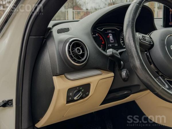 White Audi A3 2013 in Daugavpils, with an engine capacity of 1.40 L and mileage of 223 thousand km for 10000 €, photo 7 on AUTOMOTO.COM.LV