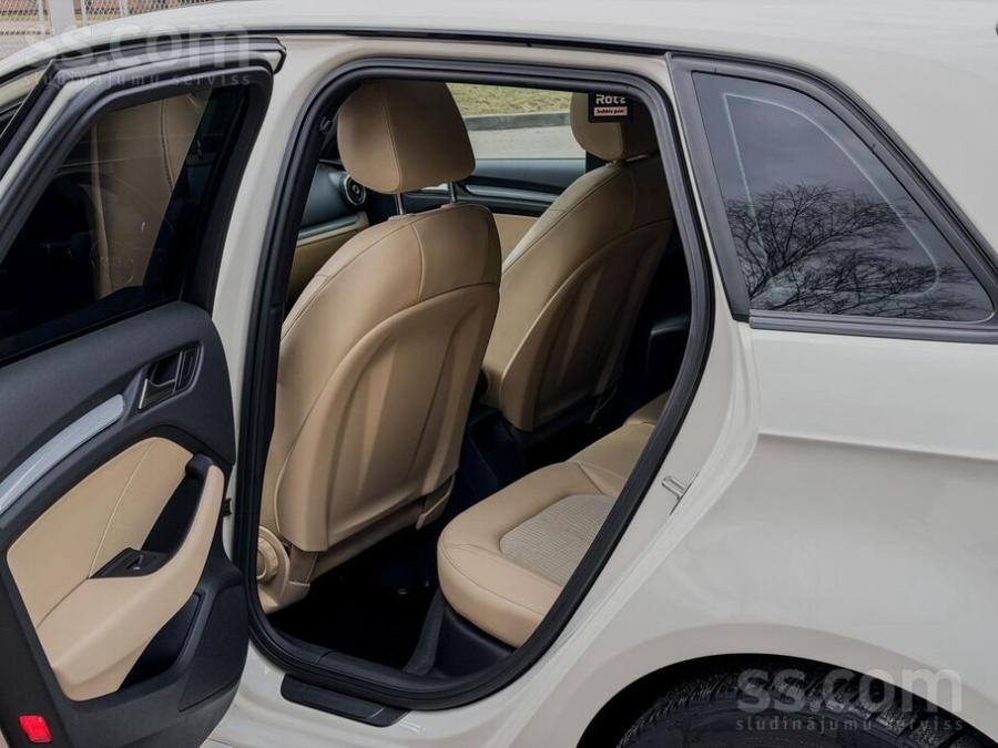 White Audi A3 2013 in Daugavpils, with an engine capacity of 1.40 L and mileage of 223 thousand km for 10000 €, photo 15 on AUTOMOTO.COM.LV