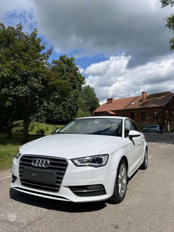 Balts Audi A3 2013 Kaišiadorys, ar dzinēja tilpumu 1.39 L un nobraukumu 289 tūkst. km par 7350 €, foto 1 vietnē AUTOMOTO.COM.LV