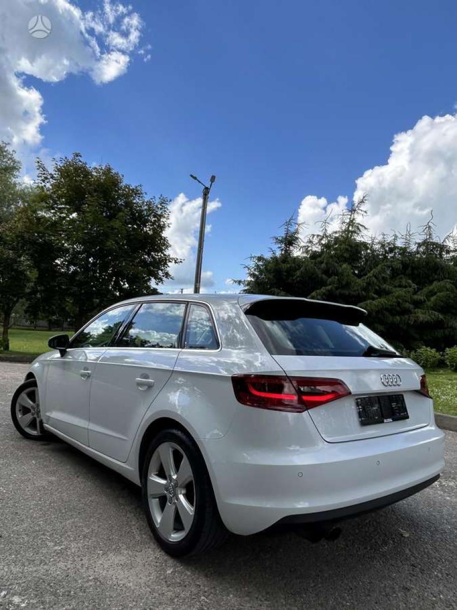 Balts Audi A3 2013 Kaišiadorys, ar dzinēja tilpumu 1.39 L un nobraukumu 289 tūkst. km par 7350 €, foto 8 vietnē AUTOMOTO.COM.LV