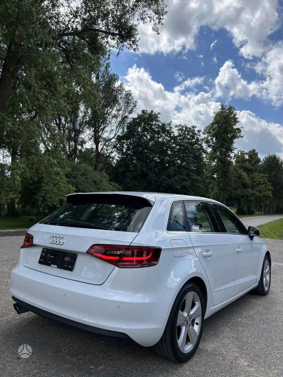 Balts Audi A3 2013 Kaišiadorys, ar dzinēja tilpumu 1.39 L un nobraukumu 289 tūkst. km par 7350 €, foto 9 vietnē AUTOMOTO.COM.LV