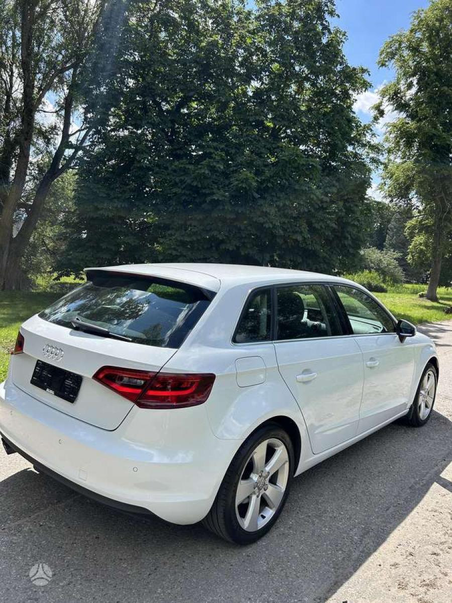 Balts Audi A3 2013 Kaišiadorys, ar dzinēja tilpumu 1.39 L un nobraukumu 289 tūkst. km par 7350 €, foto 10 vietnē AUTOMOTO.COM.LV