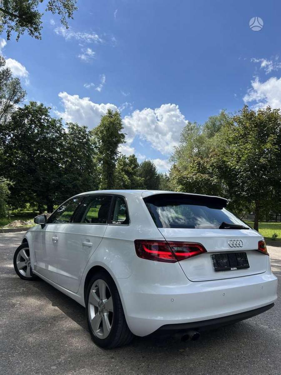 Balts Audi A3 2013 Kaišiadorys, ar dzinēja tilpumu 1.39 L un nobraukumu 289 tūkst. km par 7350 €, foto 16 vietnē AUTOMOTO.COM.LV