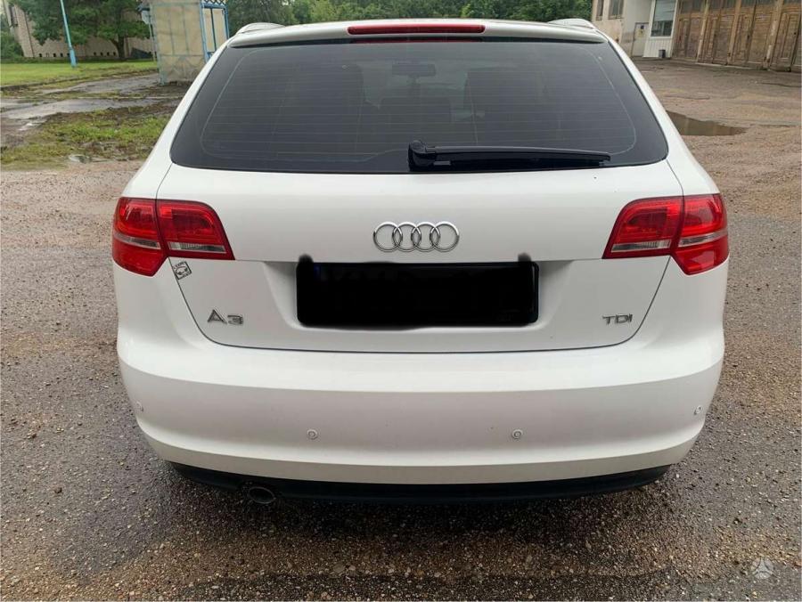 Balts Audi A3 2013 Pakruojis, ar dzinēja tilpumu 1.60 L un nobraukumu 164 tūkst. km par 5200 €, foto 5 vietnē AUTOMOTO.COM.LV