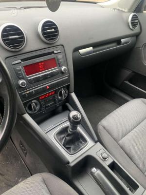 Balts Audi A3 2013 Pakruojis, ar dzinēja tilpumu 1.60 L un nobraukumu 164 tūkst. km par 5200 €, foto 7 vietnē AUTOMOTO.COM.LV