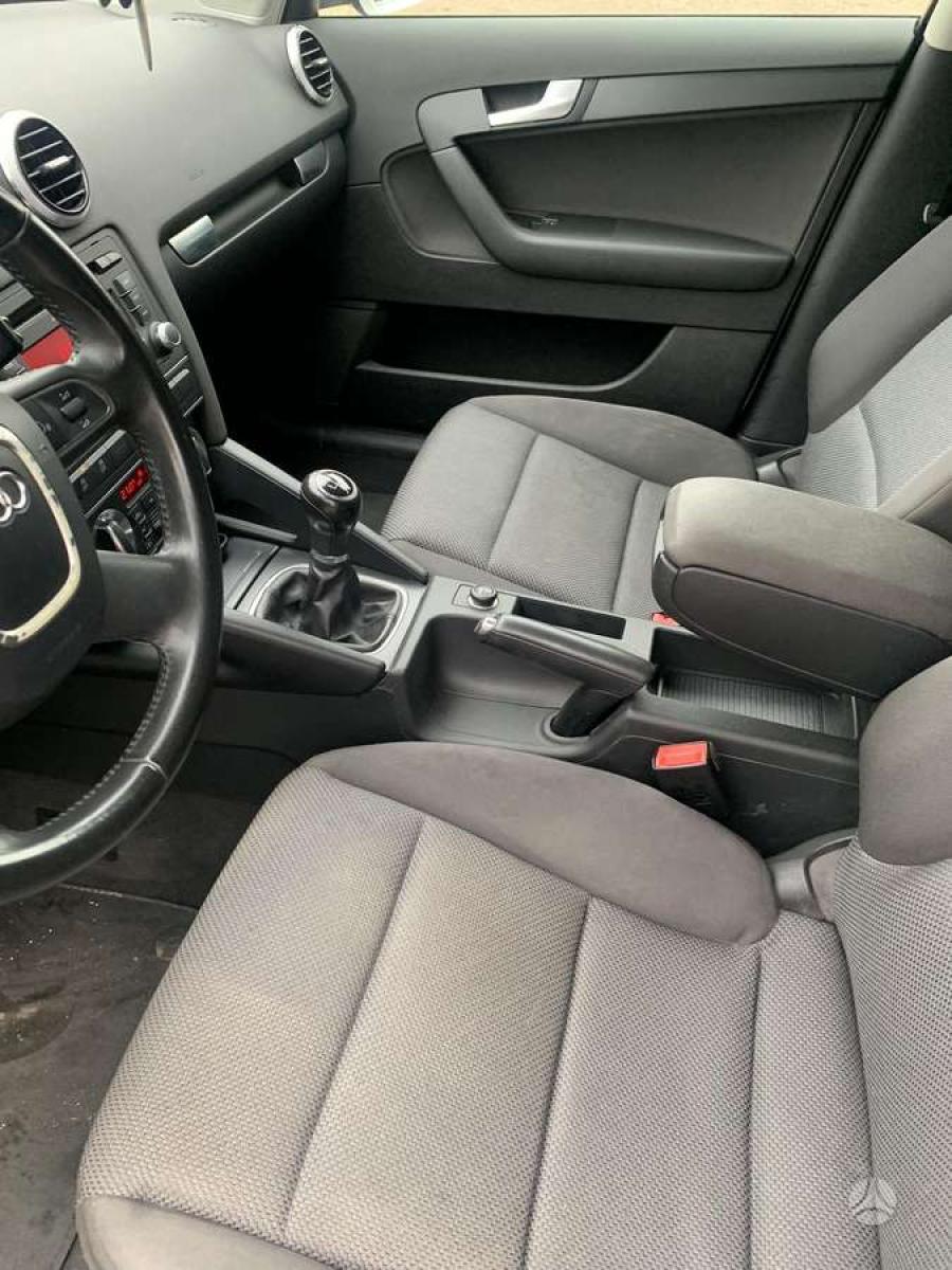 Balts Audi A3 2013 Pakruojis, ar dzinēja tilpumu 1.60 L un nobraukumu 164 tūkst. km par 5200 €, foto 8 vietnē AUTOMOTO.COM.LV
