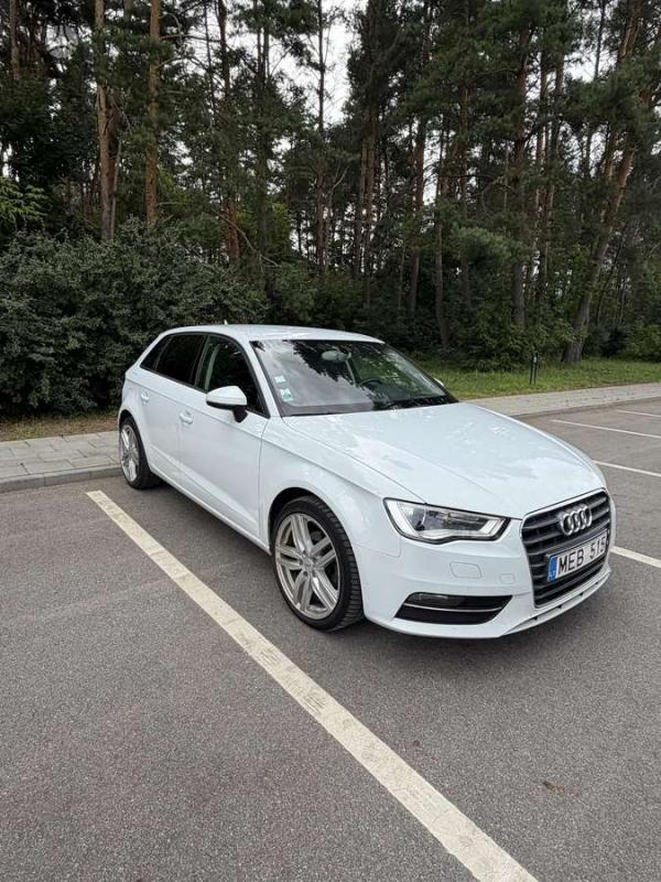 Balts Audi A3 2013 Kauņa, ar dzinēja tilpumu 1.60 L un nobraukumu 255 tūkst. km par 7700 €, foto 2 vietnē AUTOMOTO.COM.LV