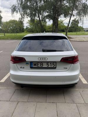 Balts Audi A3 2013 Kauņa, ar dzinēja tilpumu 1.60 L un nobraukumu 255 tūkst. km par 7700 €, foto 5 vietnē AUTOMOTO.COM.LV