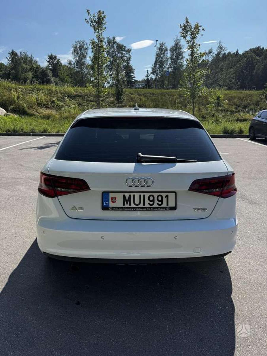 White Audi A3 2013 in Vilnius, with an engine capacity of 1.20 L and mileage of 209 thousand km for 8000 €, photo 5 on AUTOMOTO.COM.LV