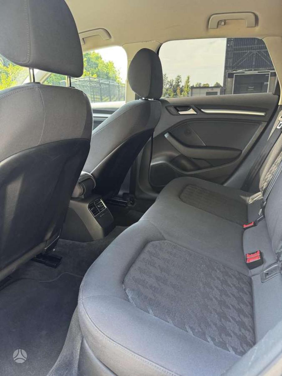 White Audi A3 2013 in Vilnius, with an engine capacity of 1.20 L and mileage of 209 thousand km for 8000 €, photo 12 on AUTOMOTO.COM.LV