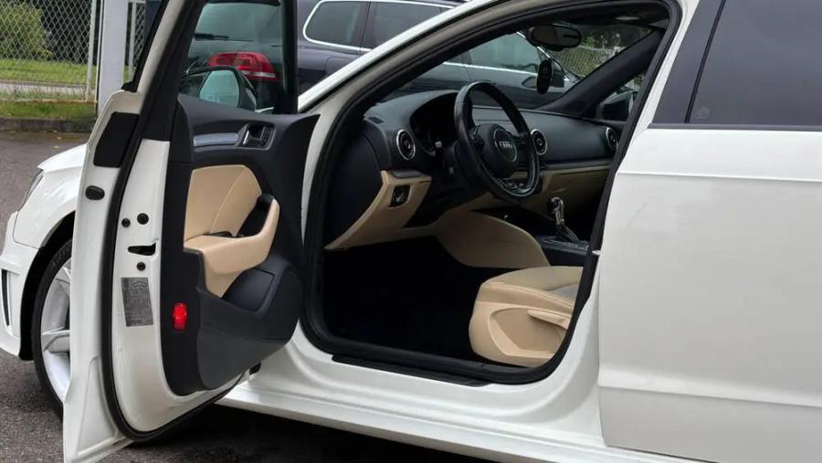 Balts Audi A3 2013 Daugavpils, ar dzinēja tilpumu 1.40 L un nobraukumu 225 tūkst. km par 9350 €, foto 5 vietnē AUTOMOTO.COM.LV