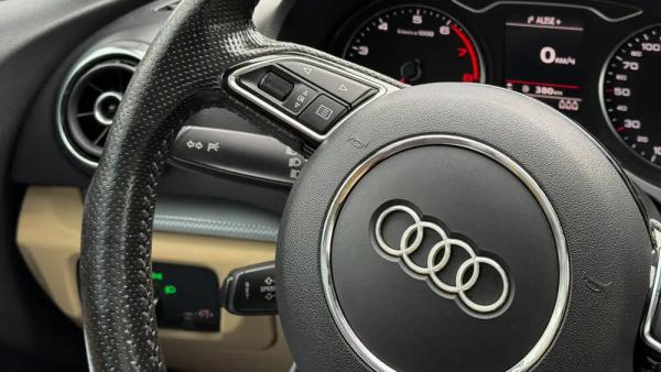 White Audi A3 2013 in Daugavpils, with an engine capacity of 1.40 L and mileage of 225 thousand km for 9350 €, photo 8 on AUTOMOTO.COM.LV