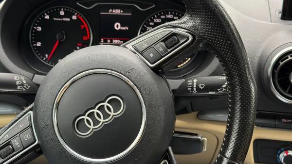 White Audi A3 2013 in Daugavpils, with an engine capacity of 1.40 L and mileage of 225 thousand km for 9350 €, photo 9 on AUTOMOTO.COM.LV