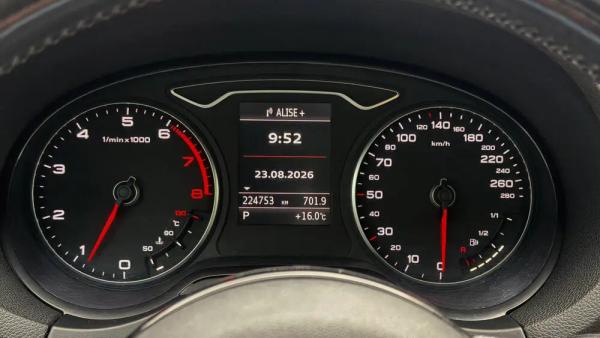 White Audi A3 2013 in Daugavpils, with an engine capacity of 1.40 L and mileage of 225 thousand km for 9350 €, photo 10 on AUTOMOTO.COM.LV