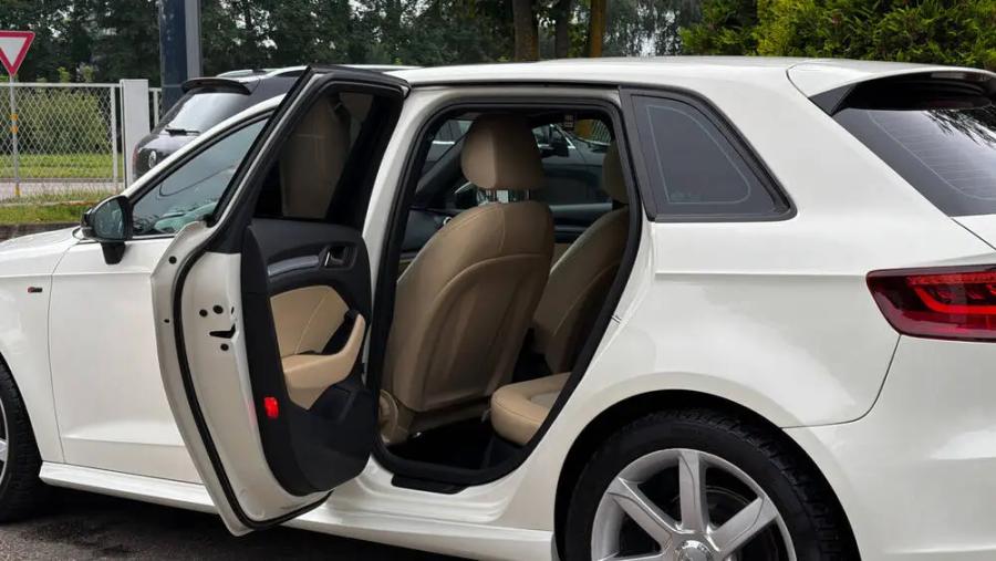 Balts Audi A3 2013 Daugavpils, ar dzinēja tilpumu 1.40 L un nobraukumu 225 tūkst. km par 9350 €, foto 15 vietnē AUTOMOTO.COM.LV