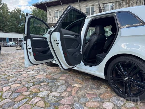 White Audi A3 2013 in Riga, with an engine capacity of 2.00 L and mileage of 212 thousand km for 10990 €, photo 11 on AUTOMOTO.COM.LV