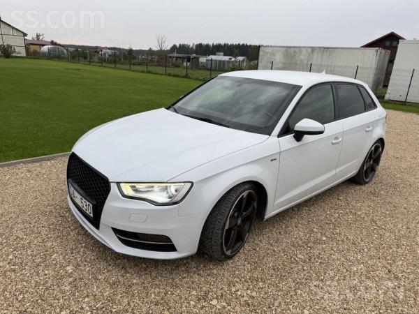White Audi A3 2013 in Riga, with an engine capacity of 1.80 L and mileage of 174 thousand km for 10950 €, photo 1 on AUTOMOTO.COM.LV