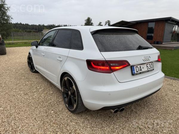 White Audi A3 2013 in Riga, with an engine capacity of 1.80 L and mileage of 174 thousand km for 10950 €, photo 3 on AUTOMOTO.COM.LV