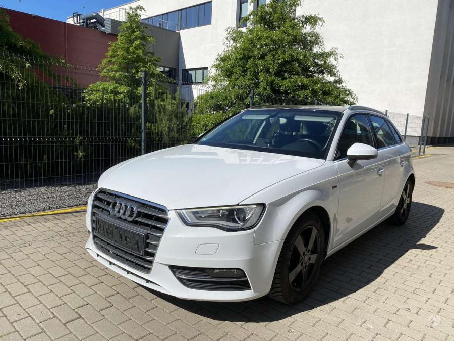 Balts Audi A3 2013 Kauņa, ar dzinēja tilpumu 1.40 L un nobraukumu 175 tūkst. km par 7150 €, foto 4 vietnē AUTOMOTO.COM.LV