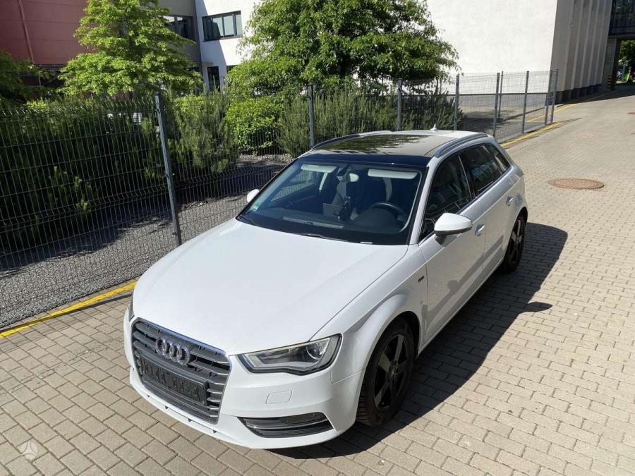 Balts Audi A3 2013 Kauņa, ar dzinēja tilpumu 1.40 L un nobraukumu 175 tūkst. km par 7150 €, foto 6 vietnē AUTOMOTO.COM.LV