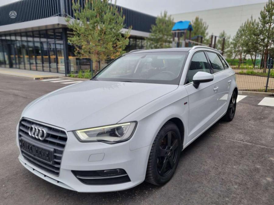 Balts Audi A3 2013 Kauņa, ar dzinēja tilpumu 1.40 L un nobraukumu 175 tūkst. km par 7150 €, foto 7 vietnē AUTOMOTO.COM.LV