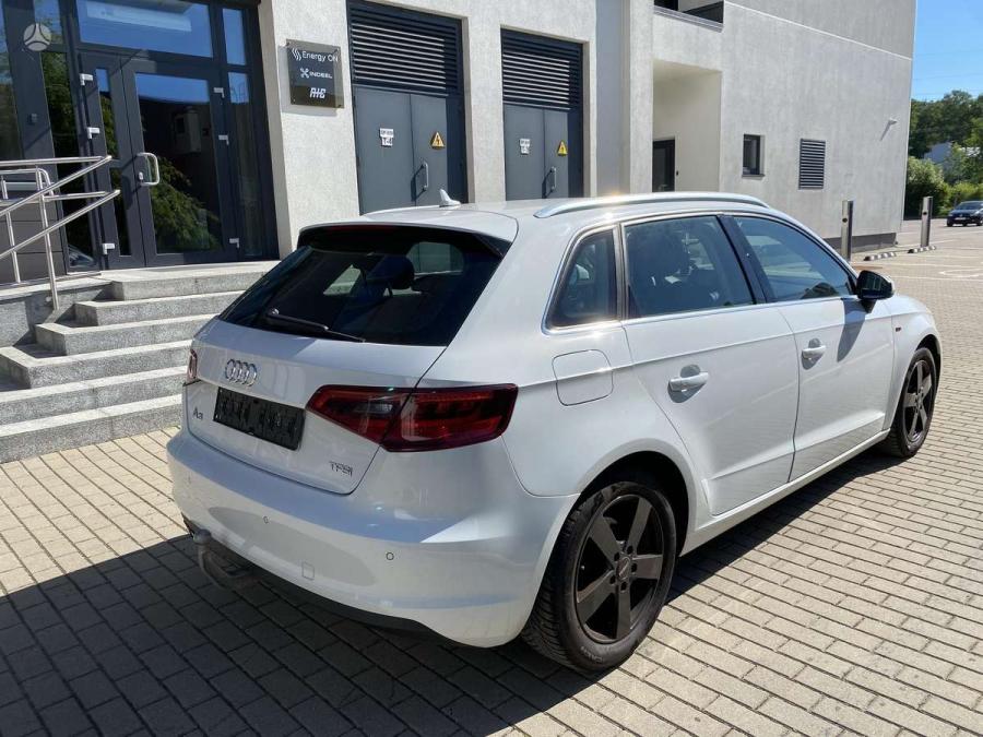 Balts Audi A3 2013 Kauņa, ar dzinēja tilpumu 1.40 L un nobraukumu 175 tūkst. km par 7150 €, foto 9 vietnē AUTOMOTO.COM.LV