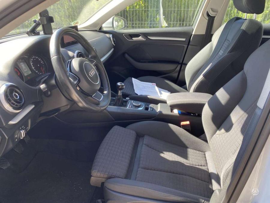 Balts Audi A3 2013 Kauņa, ar dzinēja tilpumu 1.40 L un nobraukumu 175 tūkst. km par 7150 €, foto 16 vietnē AUTOMOTO.COM.LV