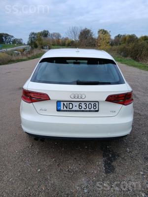 Balts Audi A3 2013 Daugavpils, ar dzinēja tilpumu 2.00 L un nobraukumu 235 tūkst. km par 7300 €, foto 3 vietnē AUTOMOTO.COM.LV