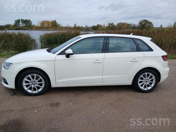 Balts Audi A3 2013 Daugavpils, ar dzinēja tilpumu 2.00 L un nobraukumu 235 tūkst. km par 7300 €, foto 4 vietnē AUTOMOTO.COM.LV